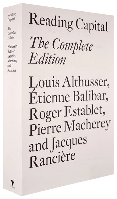 Reading Capital: The Complete Edition – Books & Belongings