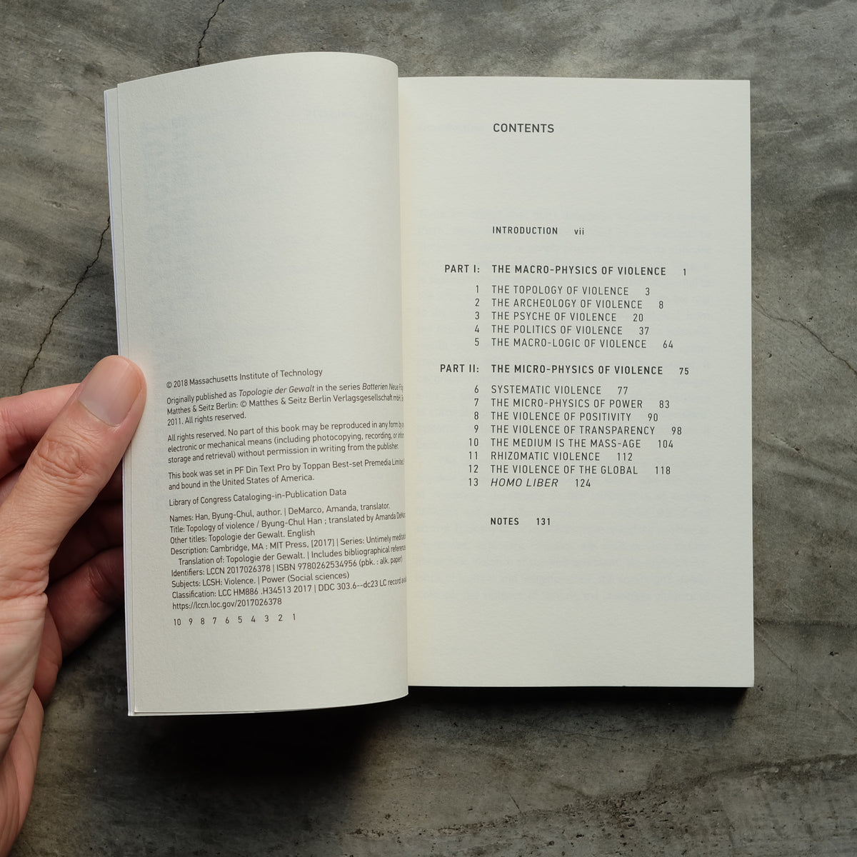 Topology of Violence – Books & Belongings